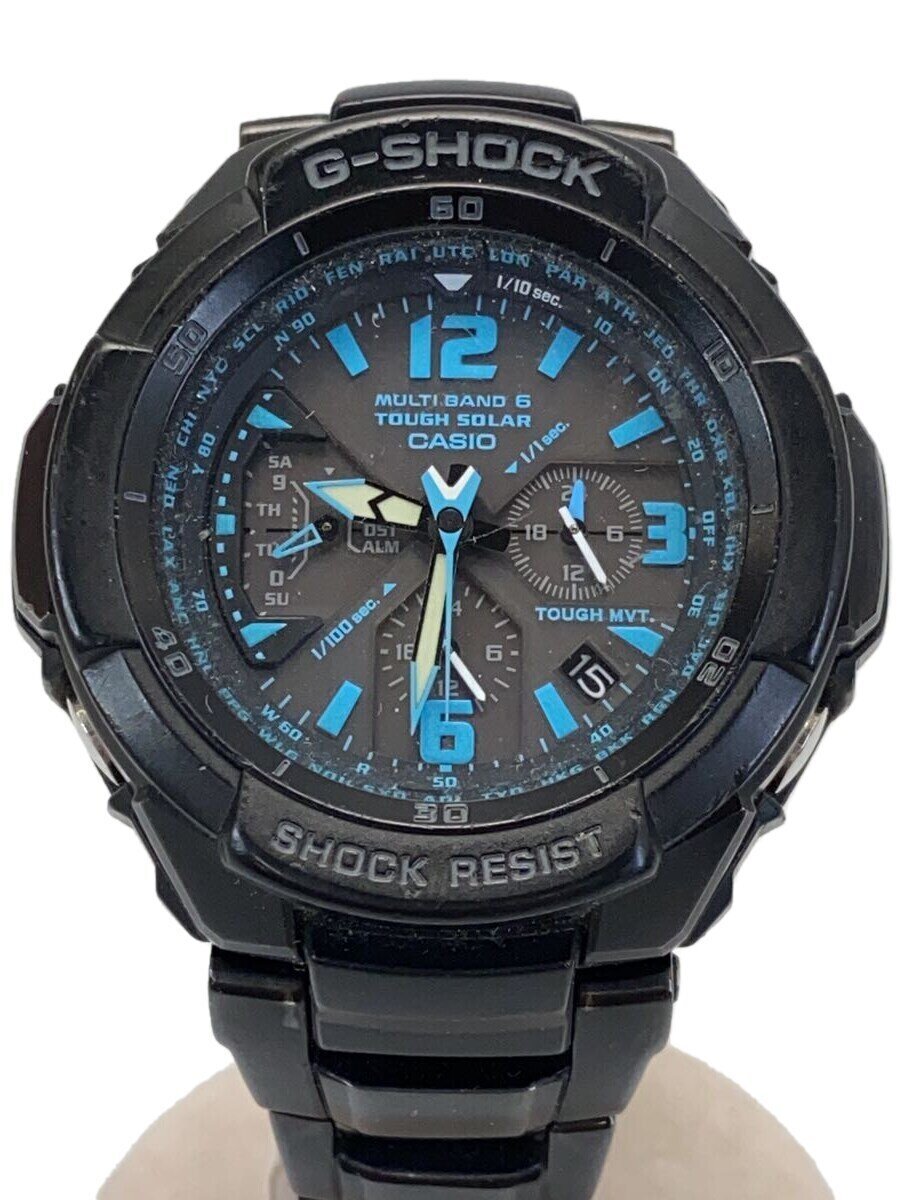 【ブランド】CASIO 【ブランドカナ】カシオ 【型番】 【程度】B 【サイズ】 【メインカラー】ブラック 【素材・生地】 【キーワード】　　 2025/07/22 セカンドストリート広面店【1892】【中古】CASIO◆ソーラー腕時計・G...