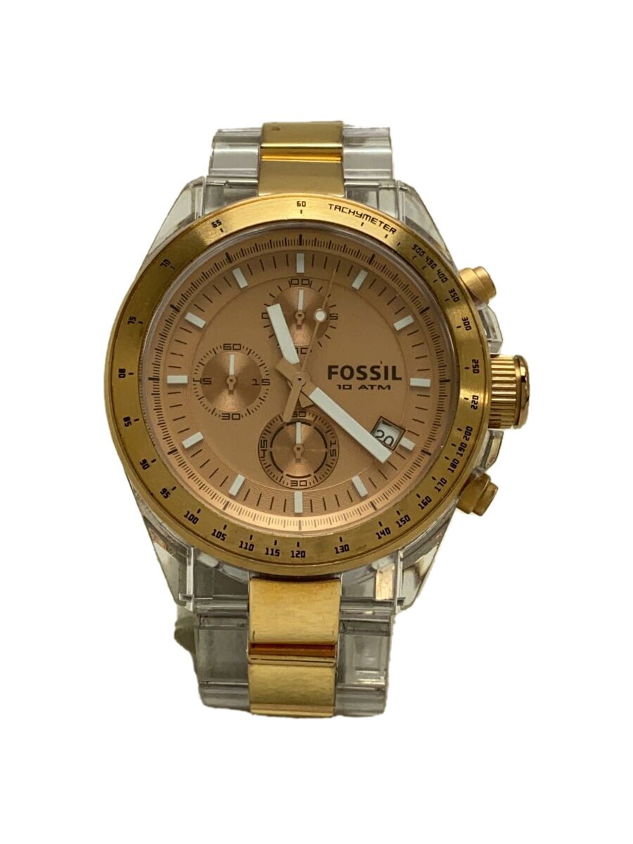 【ブランド】FOSSIL 【ブランドカナ】フォッシル 【型番】 【程度】B 【サイズ】 【メインカラー】ゴールド 【素材・生地】その他 【キーワード】　　 2024/10/18 セカンドストリート屋島店【4547】【中古】FOSSIL◆クォ...