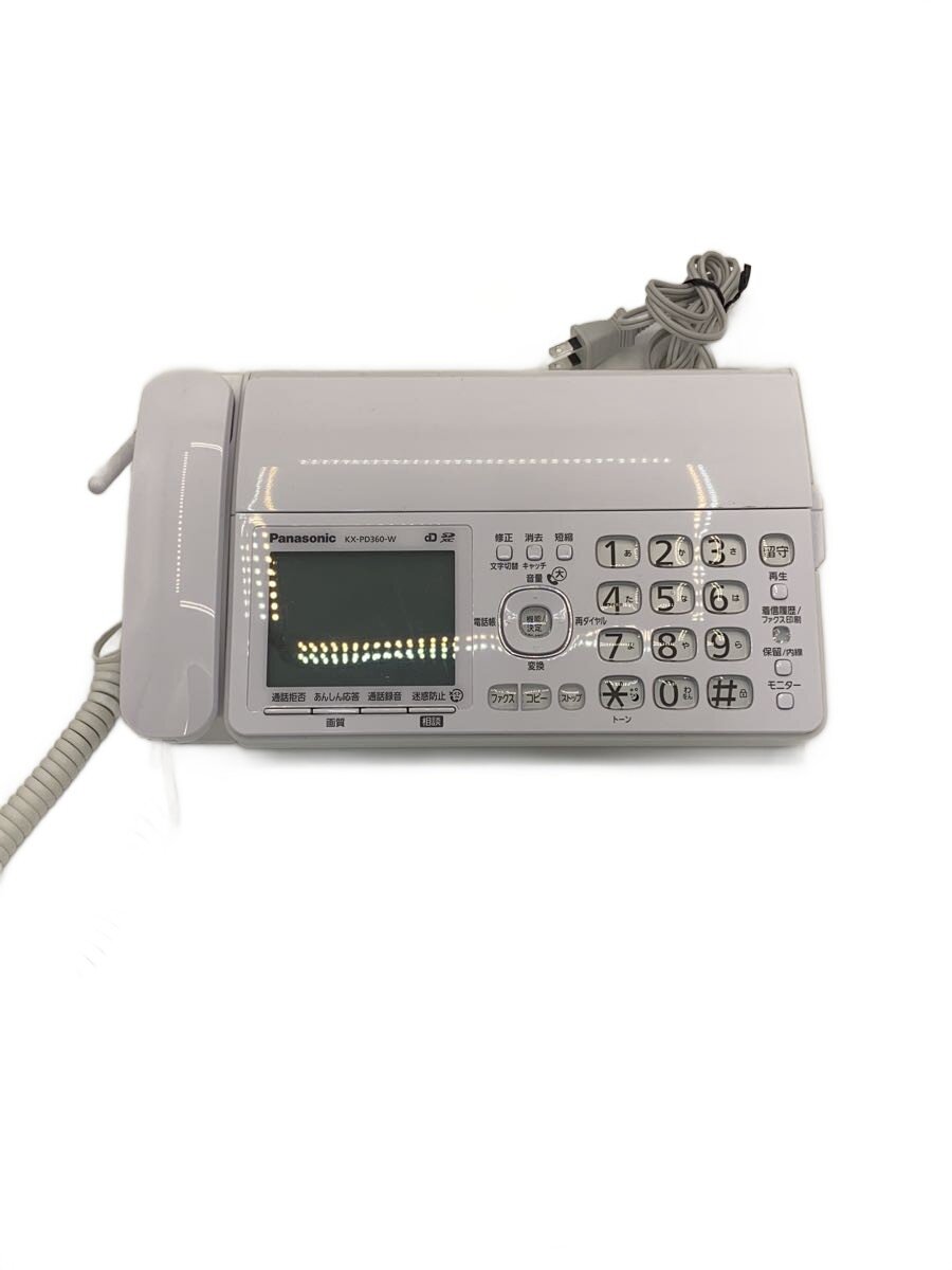 【ブランド】Panasonic 【ブランドカナ】パナソニック 【型番】 【程度】B 【カラー】 【キーワード】　　　/ 2026/07/06 セカンドストリート広島長束店 【4844】【中古】Panasonic◆FAX電話 KX-PD360...