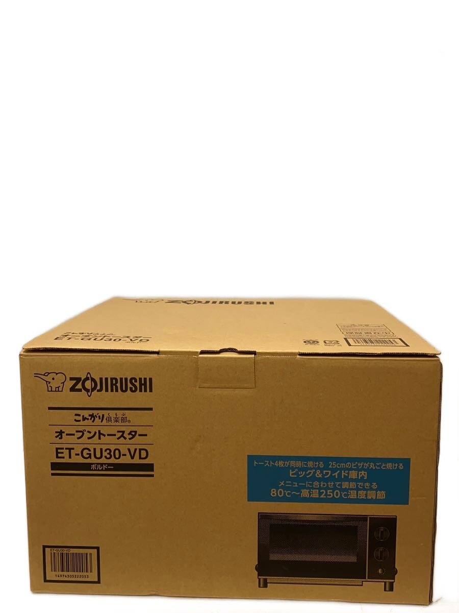 【ブランド】ZOJIRUSHI 【ブランドカナ】ゾウジルシ 【型番】 【程度】S 【カラー】 【キーワード】　　　/ 2026/07/06 セカンドストリート多賀城店 【3292】【中古】ZOJIRUSHI◆トースター ET-GU30-VD...