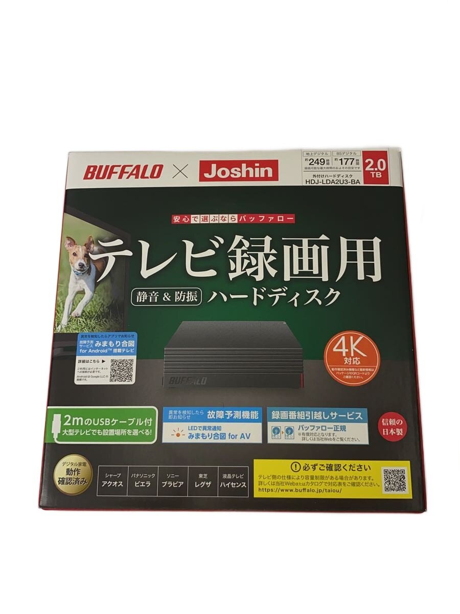 【ブランド】BUFFALO 【ブランドカナ】バッファロー 【型番】 【程度】B 【カラー】 【キーワード】　　　/ 2026/06/27 セカンドストリートガーデンモール木津川店 【4544】【中古】BUFFALO◆外付けHDD HDJ-L...