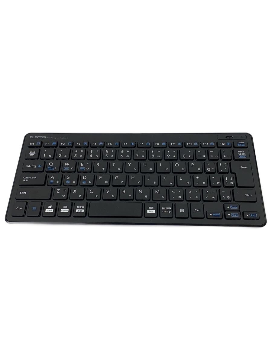 【ブランド】ELECOM 【ブランドカナ】エレコム 【型番】 【程度】B 【カラー】 【キーワード】　　 2025/08/31 セカンドストリート高槻庄所店 【4658】【中古】ELECOM◆キーボード TK-FBP100BK [ブラック]...