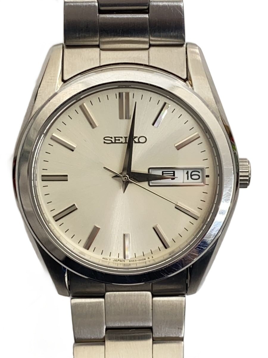 【ブランド】SEIKO 【ブランドカナ】セイコー 【型番】 【程度】B 【サイズ】 【メインカラー】ホワイト 【素材・生地】ステンレス 【キーワード】　　　? NULL ?// 2026/06/09 セカンドストリート新潟赤道店【2708】...