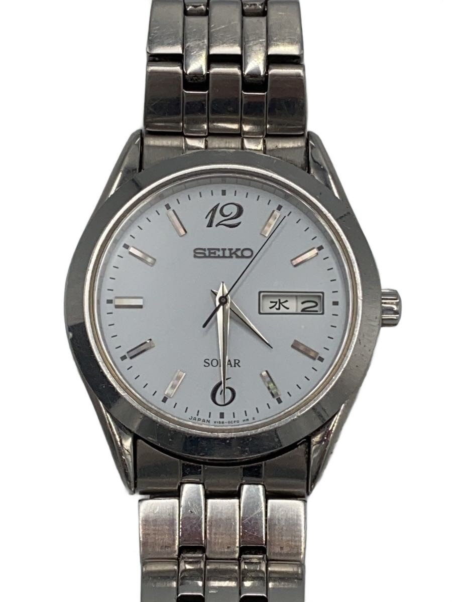 【ブランド】SEIKO 【ブランドカナ】セイコー 【型番】 【程度】B 【サイズ】 【メインカラー】ホワイト 【素材・生地】ステンレス 【キーワード】　　　/ 2025/12/08 セカンドストリート仙台愛子店【3424】【中古】SEIKO...