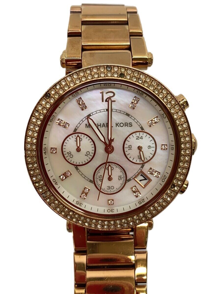 【ブランド】MICHAEL KORS 【ブランドカナ】マイケルコース 【型番】 【程度】B 【サイズ】 【メインカラー】ホワイト 【素材・生地】ステンレス 【キーワード】　　 2025/07/21 セカンドストリート山形南館店【3906】【...
