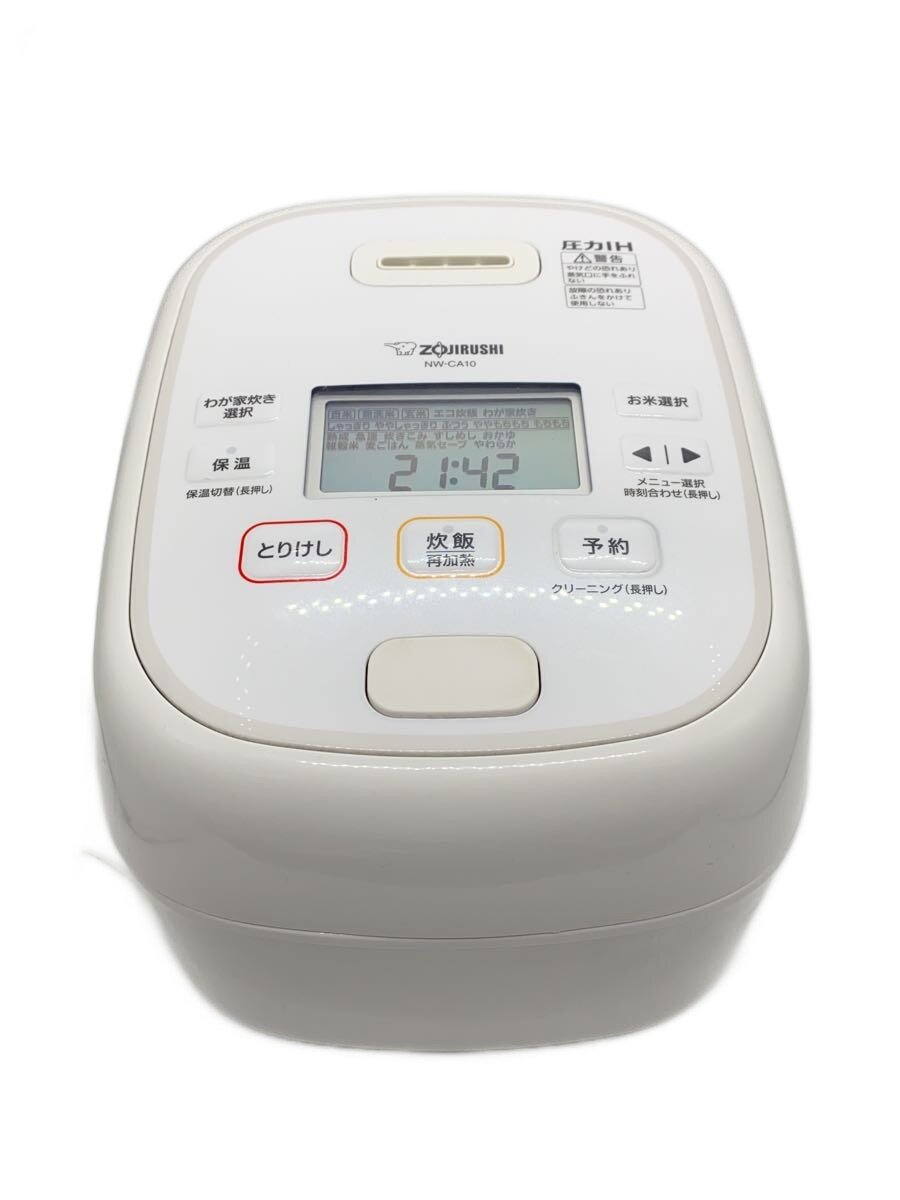 【ブランド】ZOJIRUSHI 【ブランドカナ】ゾウジルシ 【型番】 【程度】B 【カラー】 【キーワード】　　 2026/04/03 セカンドストリート北九州葛原店 【2114】【中古】ZOJIRUSHI◆炊飯器 極め炊き NW-CA10...