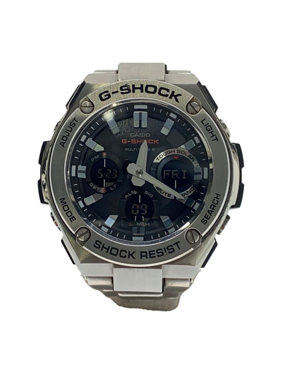 【ブランド】CASIO 【ブランドカナ】カシオ 【型番】 【程度】B 【サイズ】 【メインカラー】シルバー 【素材・生地】 【キーワード】　　 2025/06/02 セカンドストリート土浦大町店【4259】【中古】CASIO◆ソーラー腕時計...