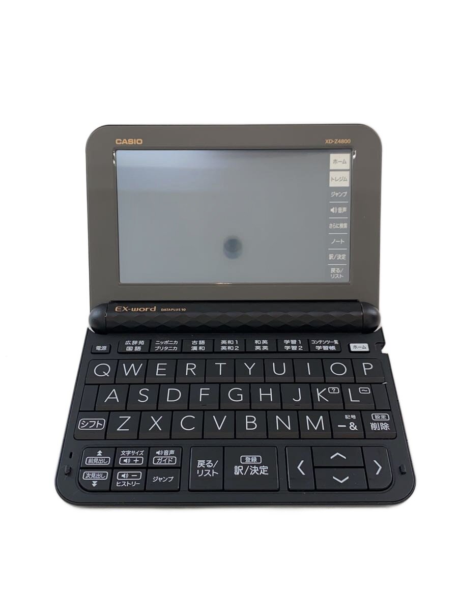 【ブランド】CASIO 【ブランドカナ】カシオ 【型番】 【程度】B 【カラー】 【キーワード】　　 2026/02/09 セカンドストリート西宮171号店 【1998】【中古】CASIO◆電子辞書 エクスワード XD-Z4800BK [ブ...