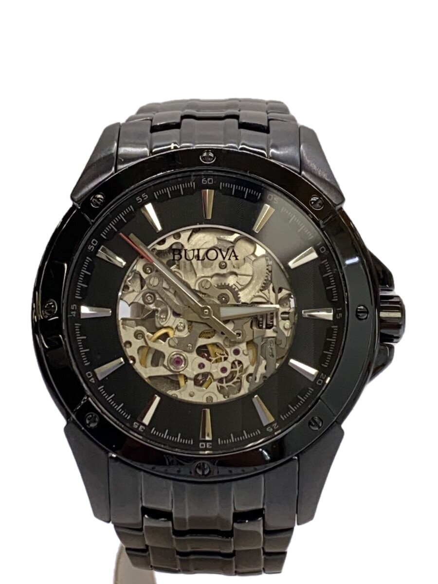 【ブランド】BULOVA 【ブランドカナ】ブローバ 【型番】 【程度】B 【サイズ】 【メインカラー】ブラック 【素材・生地】ステンレス 【キーワード】　　 2025/07/31 セカンドストリートむつ苫生店【3972】【中古】BULOVA...