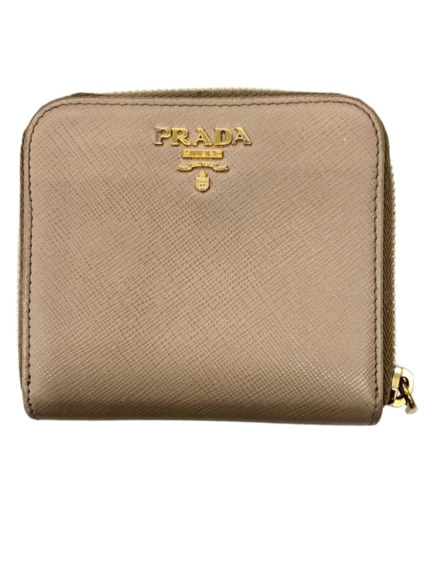 【ブランド】PRADA 【ブランドカナ】プラダ 【型番】 【程度】C 【サイズ】 【メインカラー】ベージュ 【素材・生地】レザー 【キーワード】　　 2026/01/11 セカンドストリート姫路山吹店【3394】【中古】PRADA◆財布/レ...