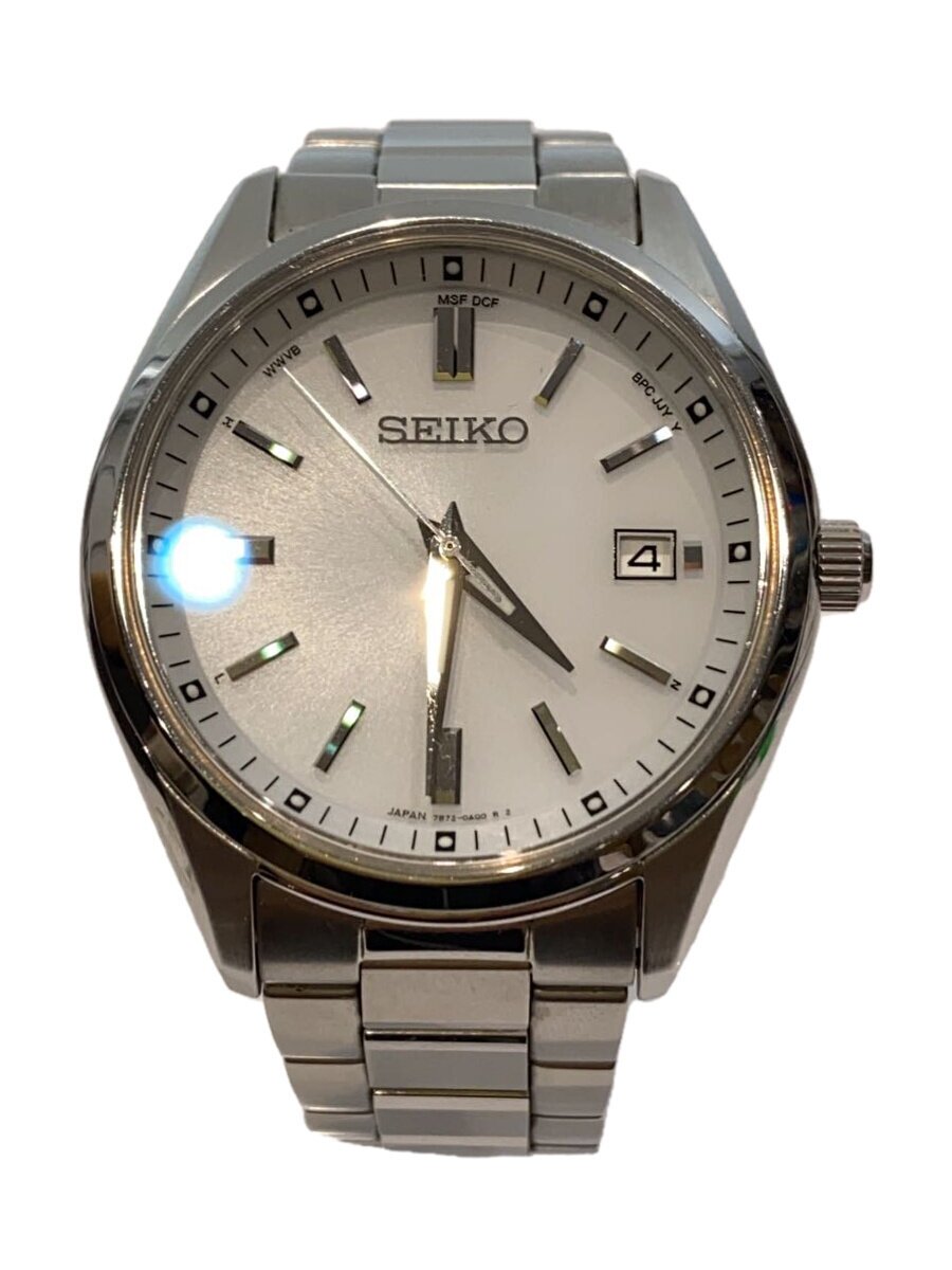 【ブランド】SEIKO 【ブランドカナ】セイコー 【型番】 【程度】B 【サイズ】 【メインカラー】ホワイト 【素材・生地】ステンレス 【キーワード】　　 2025/04/09 セカンドストリート岐阜茜部店【4147】【中古】SEIKO◆腕...