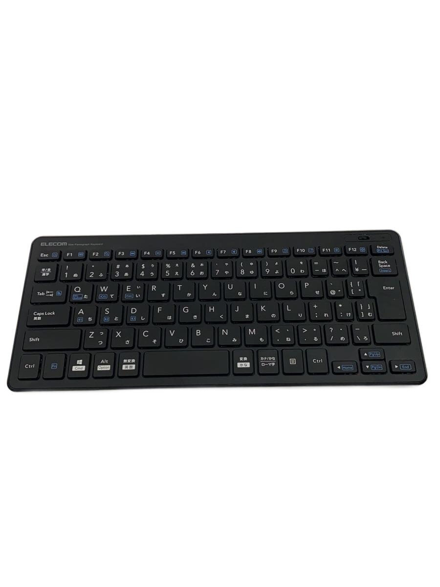 【ブランド】ELECOM 【ブランドカナ】エレコム 【型番】 【程度】B 【カラー】 【キーワード】　　 2025/08/30 セカンドストリート倉敷インター店 【3320】【中古】ELECOM◆キーボード TK-FBP100BK [ブラッ...