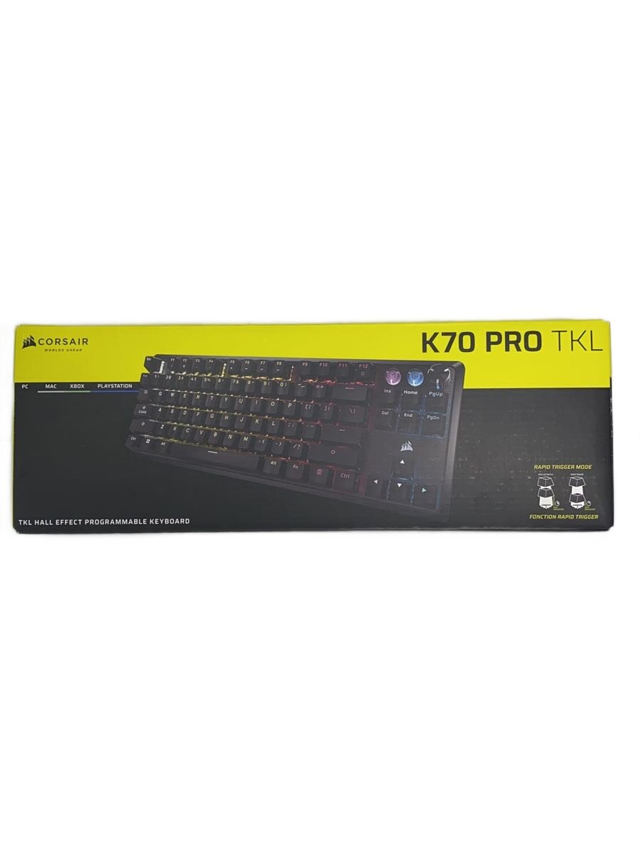 【ブランド】Corsair 【ブランドカナ】コルセア 【型番】 【程度】B 【カラー】 【キーワード】　　 2026/04/25 セカンドストリート福生店 【3442】【中古】Corsair◆パソコン周辺機器/K70 PRO TKL【パソコ...
