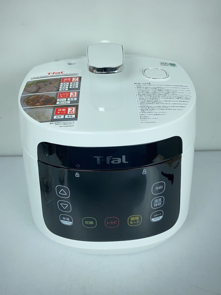【ブランド】T-fal 【ブランドカナ】ティファール 【型番】 【程度】B 【カラー】 【キーワード】　　 2025/05/14 セカンドストリート掛尾店 【3489】【中古】T-fal◆電気圧力鍋 CY3511JP【家電・ビジュアル・オー...