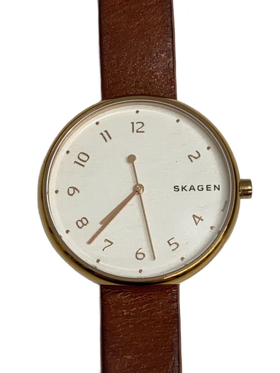 【ブランド】SKAGEN 【ブランドカナ】スカーゲン 【型番】 【程度】B 【サイズ】 【メインカラー】 【素材・生地】 【キーワード】　　 2025/11/25 セカンドストリート鳴尾店【2425】【中古】SKAGEN◆クォーツ腕時計/ア...
