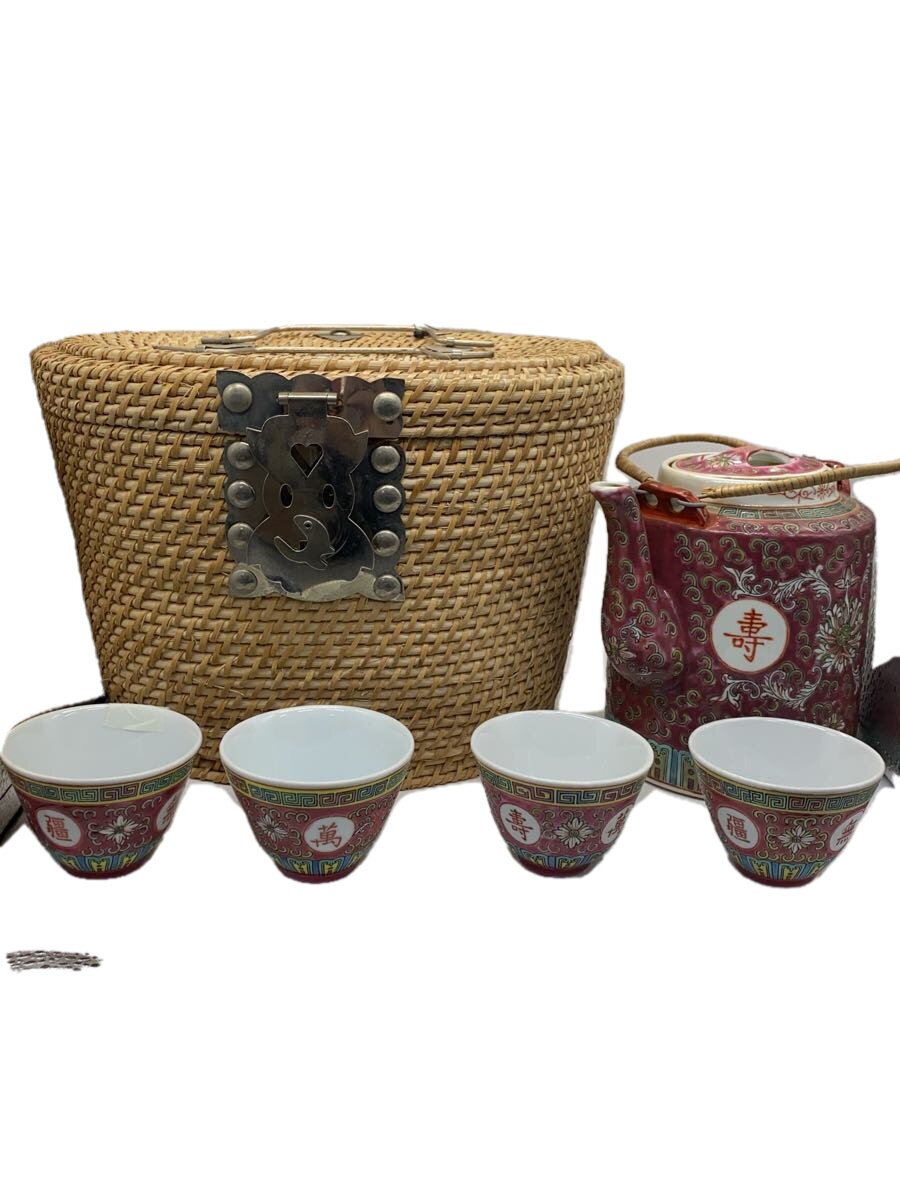 【ブランド】/ 【ブランドカナ】／ 【型番】 【程度】B 【サイズ】 【メインカラー】ピンク 【素材・生地】 【キーワード】　　 2025/02/16 セカンドストリート旭川花咲店【3864】【中古】和食器その他/5点セット/PNK【キッチ...