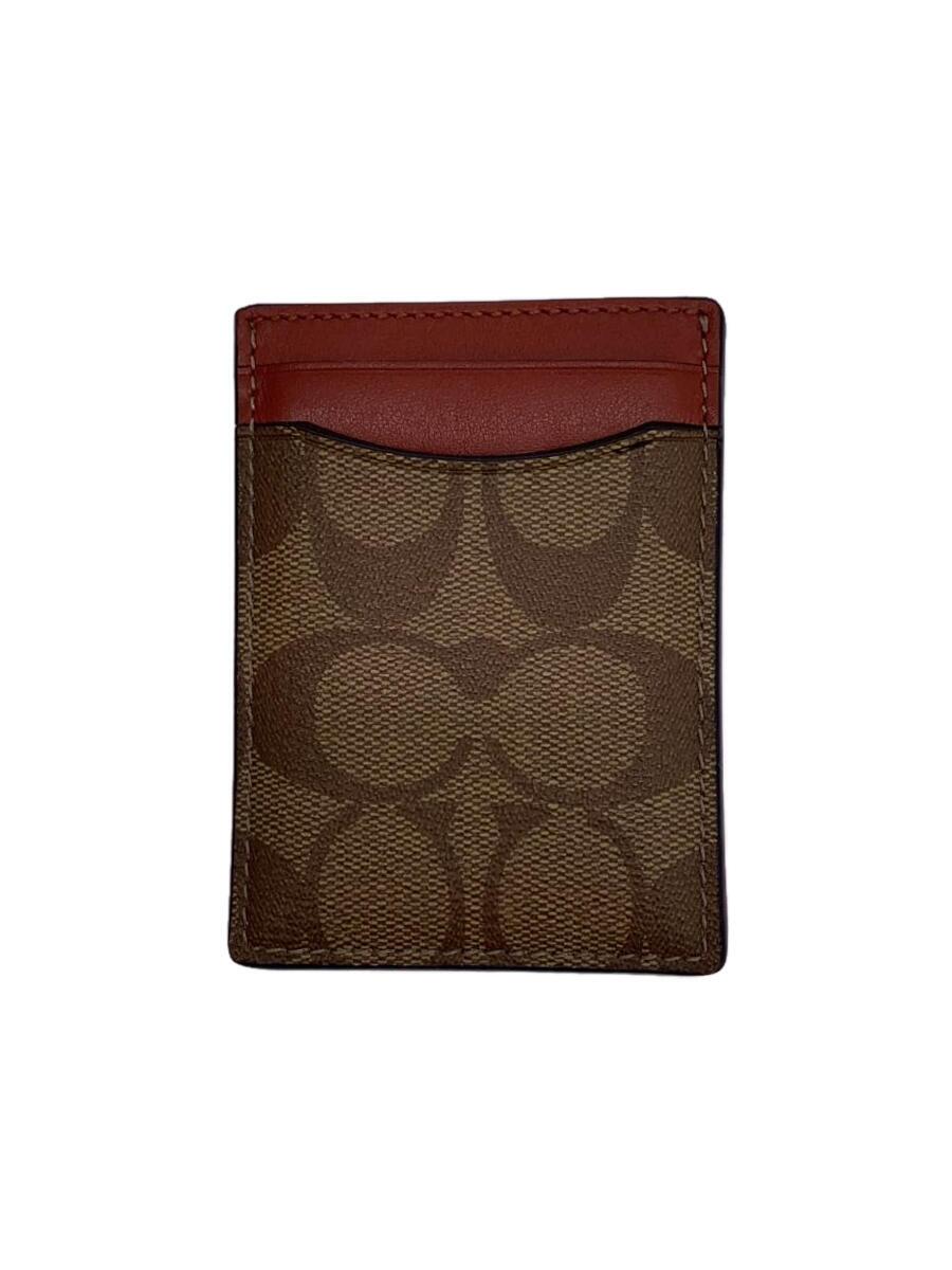 【ブランド】COACH 【ブランドカナ】コーチ 【型番】 【程度】B 【サイズ】 【メインカラー】ブラウン 【素材・生地】レザー 【キーワード】　　 2024/06/22 セカンドストリート北長池店【2995】【中古】COACH◆カードケー...