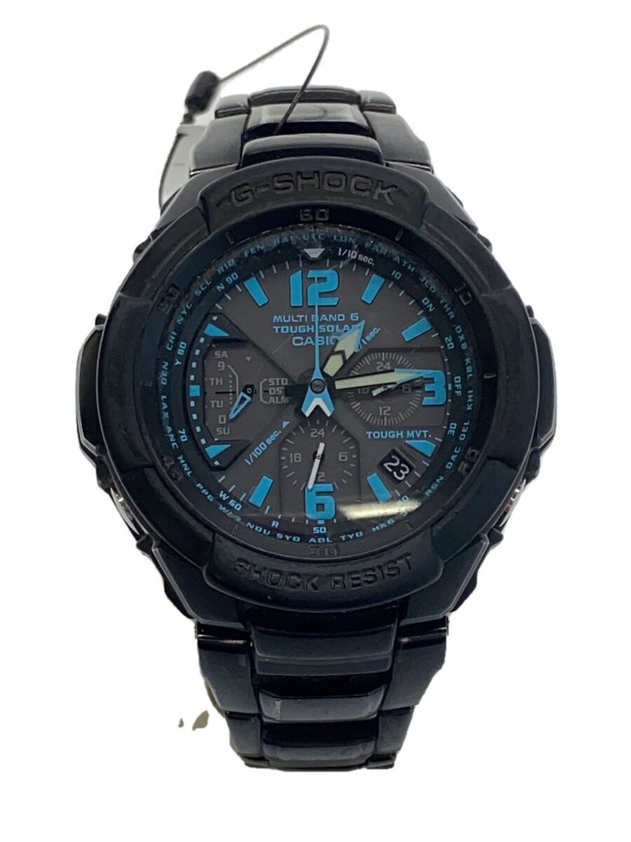 【ブランド】CASIO 【ブランドカナ】カシオ 【型番】 【程度】B 【サイズ】 【メインカラー】ブラック 【素材・生地】 【キーワード】　　 2025/04/30 セカンドストリート広面店【1892】【中古】CASIO◆ソーラー腕時計・G...