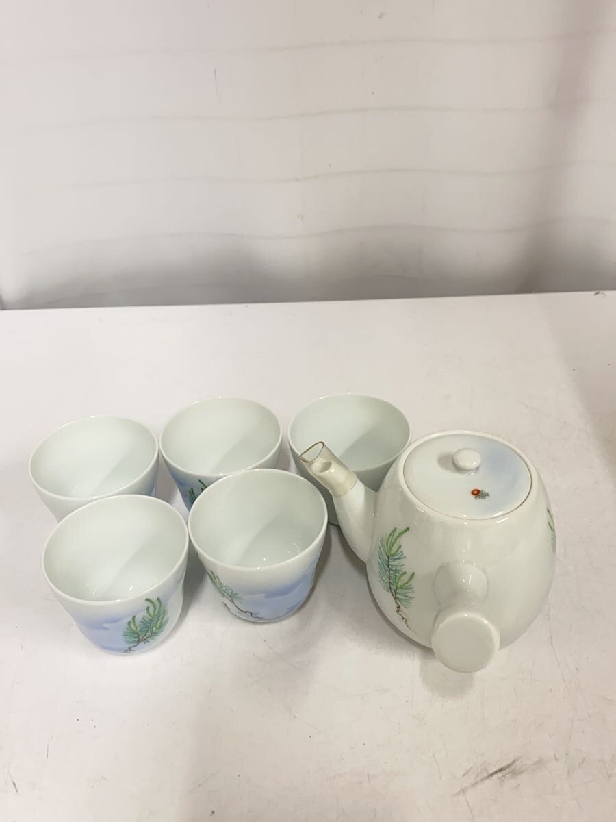 【ブランド】深川製磁 【ブランドカナ】フカガワセイジ 【型番】 【程度】B 【サイズ】 【メインカラー】ホワイト 【素材・生地】 【キーワード】　　 2025/05/18 セカンドストリート諫早店【3376】【中古】深川製磁◆茶器セット(苗...