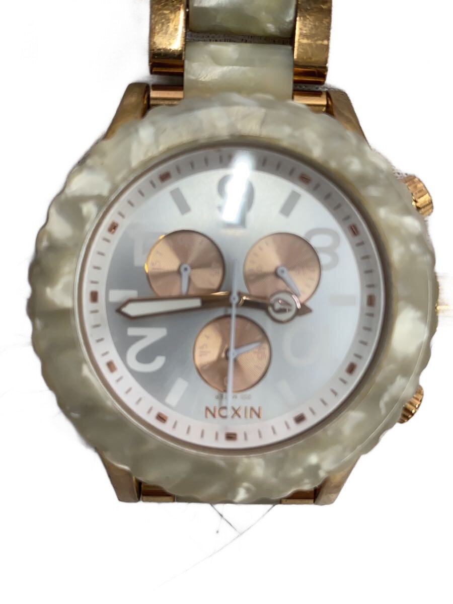 【ブランド】NIXON 【ブランドカナ】ニクソン 【型番】 【程度】B 【サイズ】 【メインカラー】ホワイト 【素材・生地】 【キーワード】　　 2026/02/08 セカンドストリート生野巽店【4179】【中古】NIXON◆電池ぎれ考慮m...