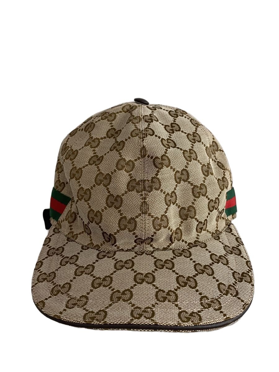 【ブランド】GUCCI 【ブランドカナ】グッチ 【型番】 【程度】B 【サイズ】FREE 【メインカラー】ブラウン 【素材・生地】 【キーワード】　　 2025/11/01 セカンドストリート山口大学前店【3483】【中古】GUCCI◆キャ...