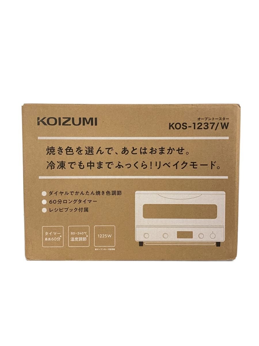 【ブランド】KOIZUMI 【ブランドカナ】コイズミ 【型番】 【程度】S 【カラー】 【キーワード】　　 2026/03/08 セカンドストリート砺波店 【1973】【中古】KOIZUMI◆トースター KOS-1237【家電・ビジュアル・...