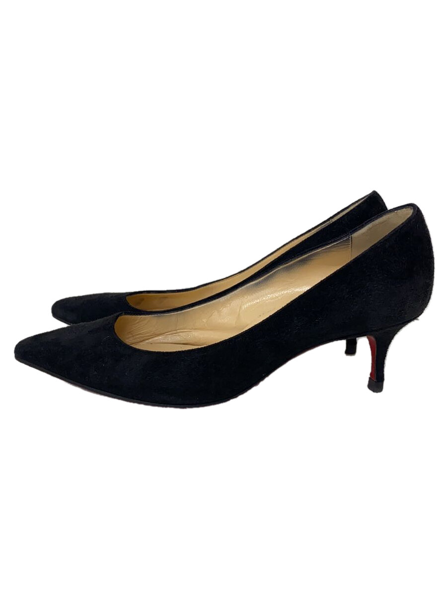 【ブランド】Christian Louboutin 【ブランドカナ】クリスチャンルブタン 【型番】 【程度】B 【サイズ】35　1／2 【メインカラー】ブラック 【素材・生地】スウェード 【キーワード】　　　/ 2025/06/15 セカン...