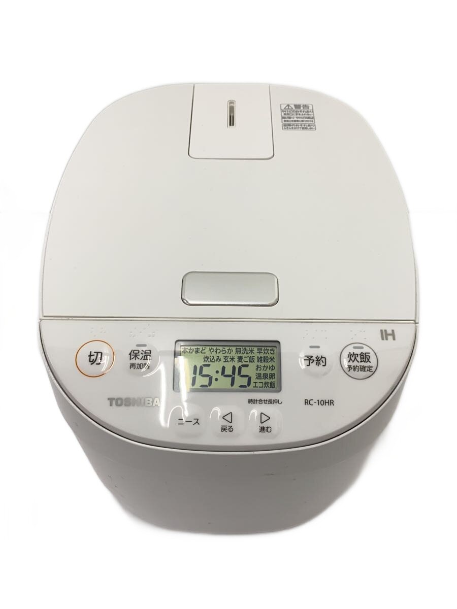 【ブランド】TOSHIBA 【ブランドカナ】トウシバ 【型番】 【程度】B 【カラー】 【キーワード】　　 2026/04/24 セカンドストリート熊本健軍店 【2057】【中古】TOSHIBA◆炊飯器 RC-10HR(W)【家電・ビジュア...