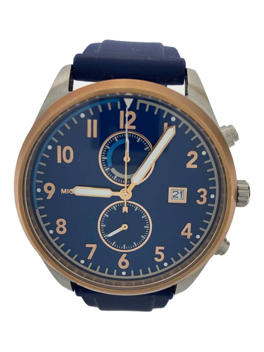 【ブランド】MICHAEL KORS 【ブランドカナ】マイケルコース 【型番】 【程度】B 【サイズ】 【メインカラー】ネイビー 【素材・生地】ラバー 【キーワード】　　 2026/03/07 セカンドストリート平岸店【1919】【中古】M...