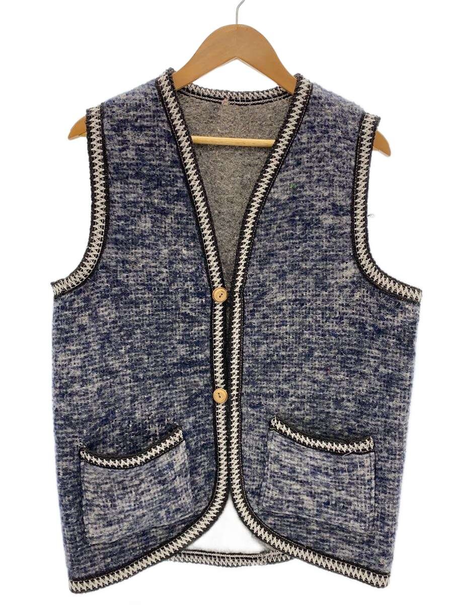 【ブランド】/ 【ブランドカナ】／ 【型番】 【程度】B 【サイズ】その他 【メインカラー】ネイビー 【素材・生地】ウール 【キーワード】　　 2026/01/12 セカンドストリート田井島店【3851】【中古】ベスト/--/ウール ブラン...
