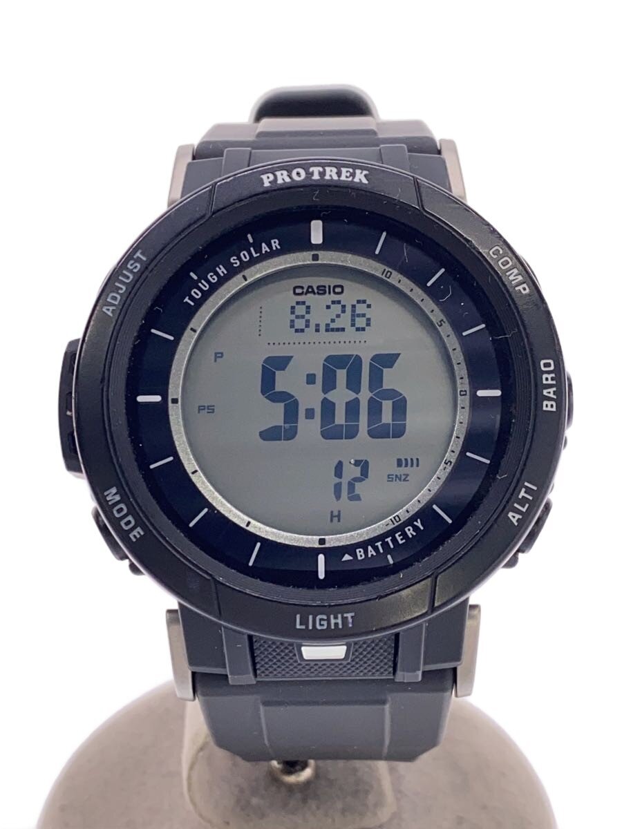 【ブランド】CASIO 【ブランドカナ】カシオ 【型番】 【程度】B 【サイズ】 【メインカラー】グレー 【素材・生地】ラバー 【キーワード】　　 2025/09/11 セカンドストリート奥州水沢店【4210】【中古】CASIO◆ソーラー腕...
