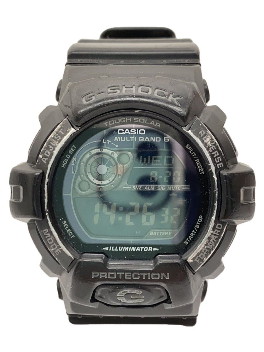 【ブランド】CASIO 【ブランドカナ】カシオ 【型番】 【程度】C 【サイズ】 【メインカラー】ブラック 【素材・生地】ラバー 【キーワード】　　 2025/08/25 セカンドストリート蕨店【3425】【中古】CASIO◆ソーラー腕時計...