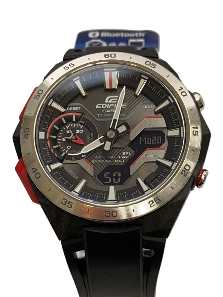 【ブランド】CASIO 【ブランドカナ】カシオ 【型番】 【程度】B 【サイズ】 【メインカラー】ブラック 【素材・生地】ラバー 【キーワード】　　 2025/01/25 セカンドストリート伊勢小俣店【1977】【中古】CASIO◆ソーラー...