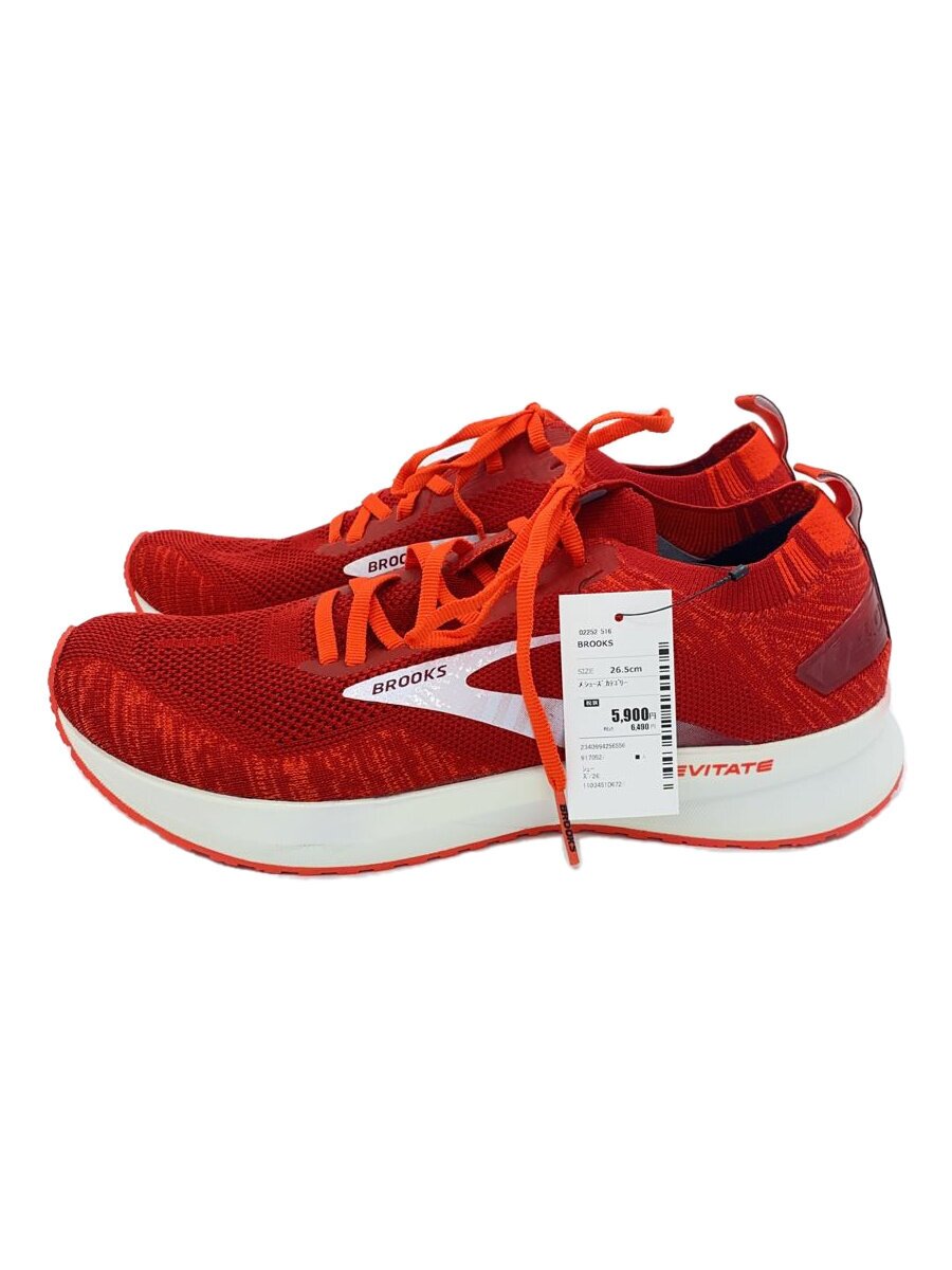 【ブランド】BROOKS 【ブランドカナ】ブルックス 【型番】 【程度】A 【サイズ】26．5cm 【メインカラー】レッド 【素材・生地】 【キーワード】　　 2025/07/25 セカンドストリートアクロスプラザ笠懸店【4099】【中古】...