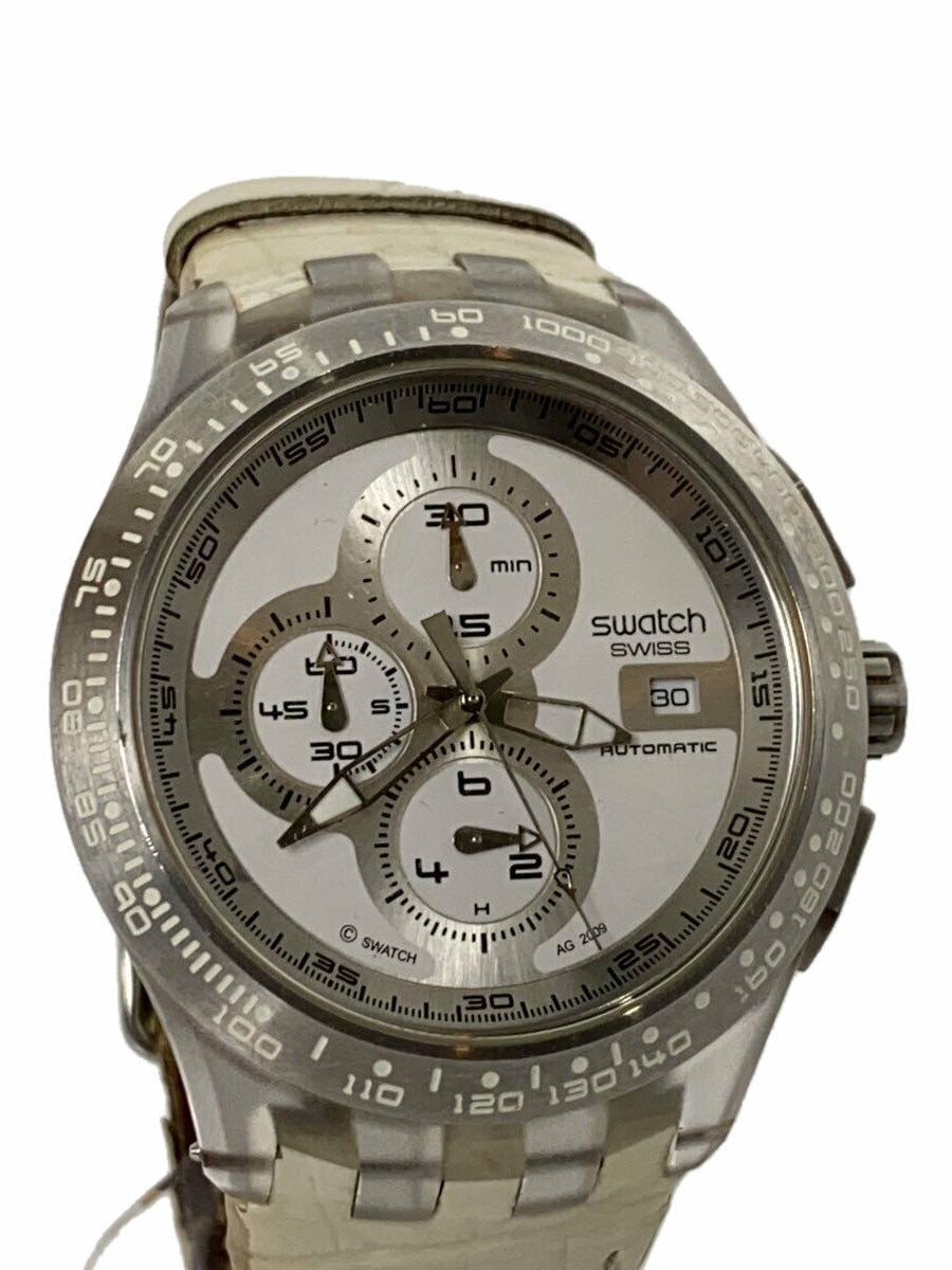 【ブランド】SWATCH 【ブランドカナ】スウォッチ 【型番】 【程度】C 【サイズ】 【メインカラー】ホワイト 【素材・生地】レザー 【キーワード】　　　/ 2026/01/14 セカンドストリート高針原店【2938】【中古】SWATCH...