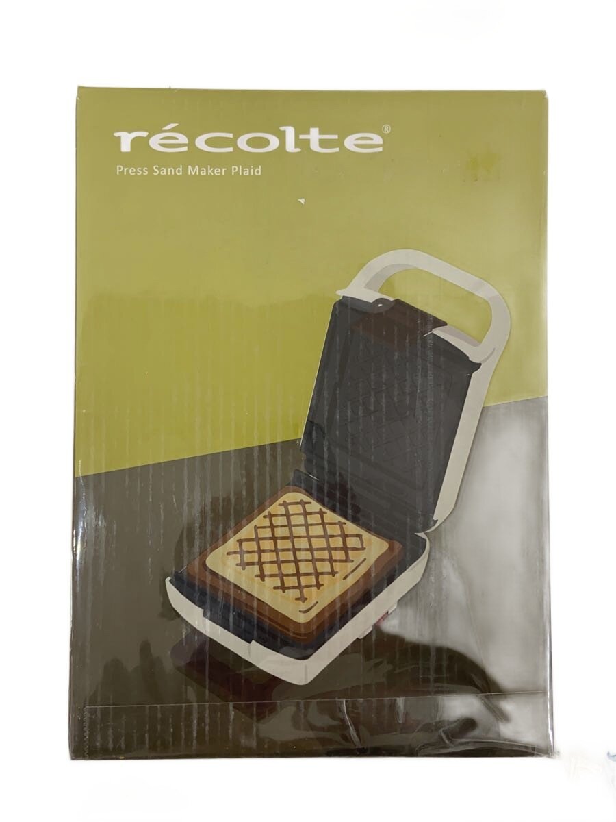 【ブランド】recolte 【ブランドカナ】レコルト 【型番】 【程度】A 【カラー】 【キーワード】　　 2026/03/29 セカンドストリート高槻庄所店 【4658】【中古】recolte◆ホットサンドメーカー RPS-2(W)【家電...