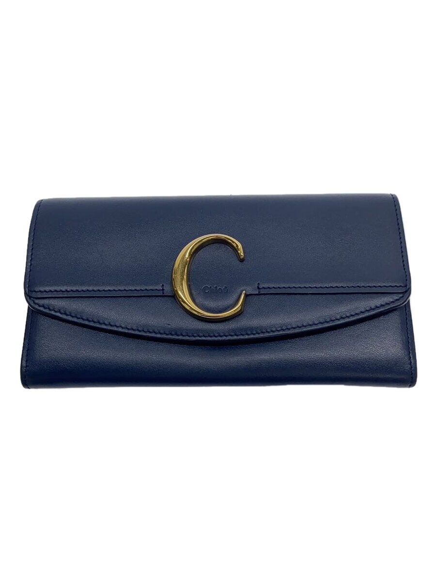 【ブランド】Chloe 【ブランドカナ】クロエ 【型番】 【程度】B 【サイズ】 【メインカラー】ネイビー 【素材・生地】レザー 【キーワード】　　 2024/09/04 セカンドストリート安城百石店【2084】【中古】Chloe◆長財布/...