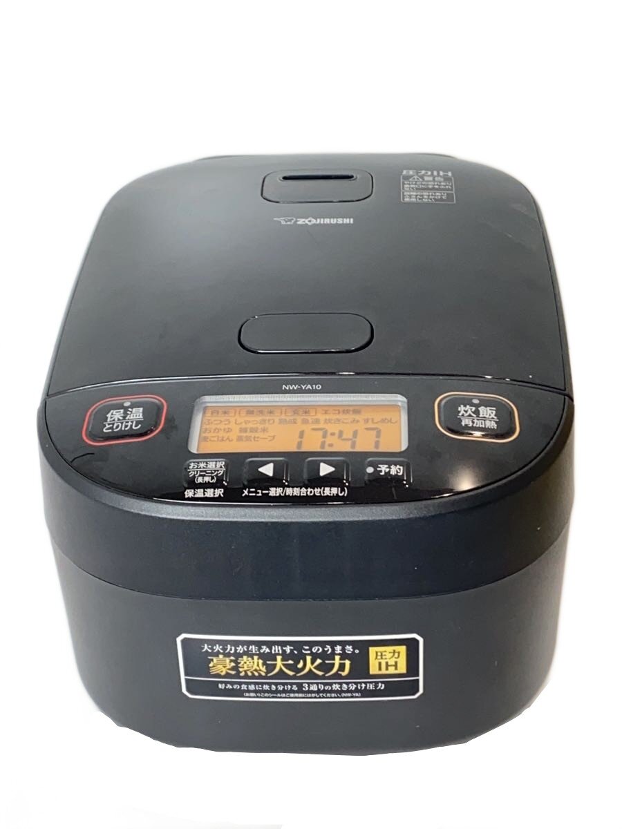 【ブランド】ZOJIRUSHI 【ブランドカナ】ゾウジルシ 【型番】 【程度】B 【カラー】 【キーワード】　　 2026/02/16 セカンドストリート羽生店 【4329】【中古】ZOJIRUSHI◆炊飯器 極め炊き NW-YA10-BA...