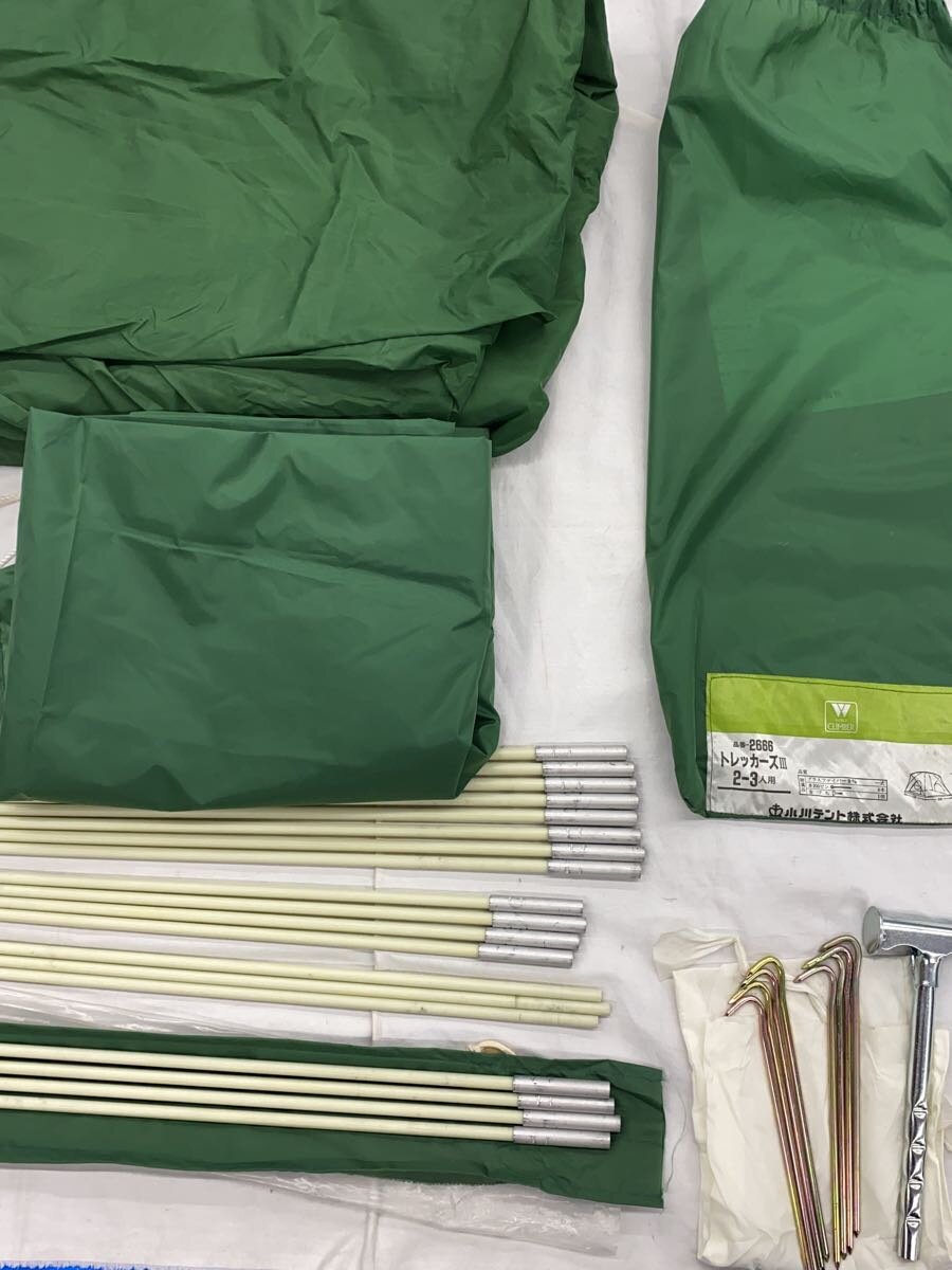 【ブランド】ogawa 【ブランドカナ】オガワ 【型番】 【程度】B 【カラー】グリーン 【キーワード】　　 2025/08/11 セカストアウトドア新潟大学前店 【4043】【中古】ogawa◆トレッカーズIII/テント/ドーム ブランド...