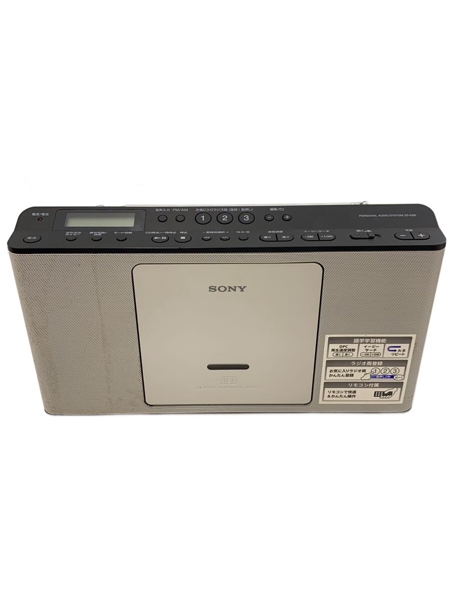 【ブランド】SONY 【ブランドカナ】ソニー 【型番】 【程度】B 【カラー】 【キーワード】　　　/ 2026/05/27 セカンドストリート宇治槇島店 【2941】【中古】SONY◆CDラジオ ZS-E80 (W) [ホワイト]//【家...