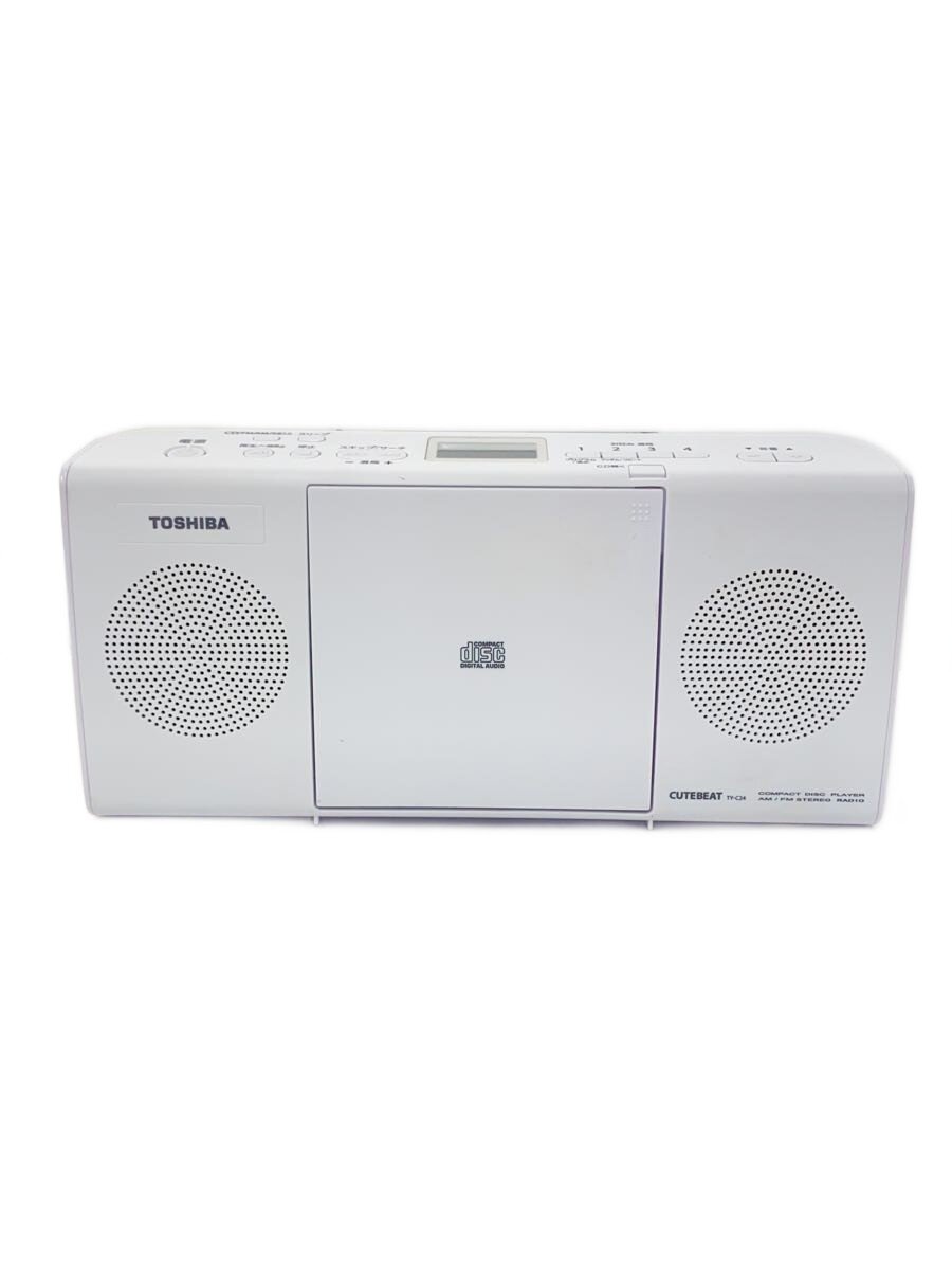 【ブランド】TOSHIBA 【ブランドカナ】トウシバ 【型番】 【程度】B 【カラー】 【キーワード】　　 2026/07/22 セカンドストリート鹿児島中山店 【3887】【中古】TOSHIBA◆CDラジオ TY-C24(W) [ホワイト...