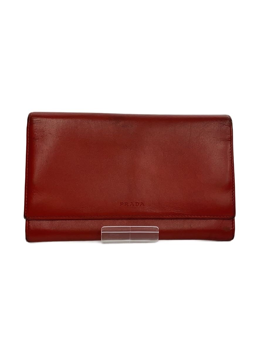 【ブランド】PRADA 【ブランドカナ】プラダ 【型番】 【程度】B 【サイズ】 【メインカラー】レッド 【素材・生地】レザー 【キーワード】　　 2025/10/14 セカンドストリートナゴヤドーム前店【3592】【中古】PRADA◆長財...