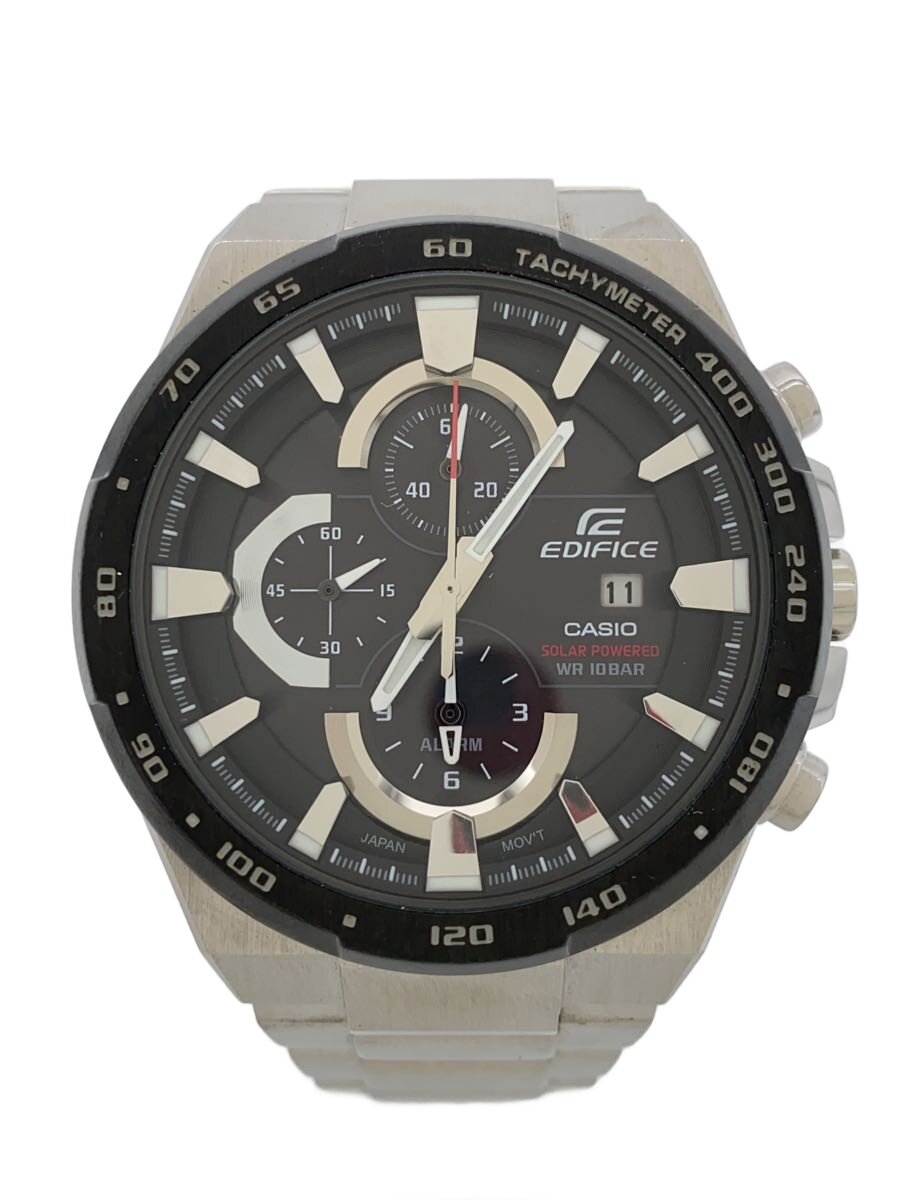 【ブランド】CASIO 【ブランドカナ】カシオ 【型番】 【程度】B 【サイズ】 【メインカラー】ブラック 【素材・生地】ステンレス 【キーワード】　　 2026/01/21 セカンドストリート加須店【3478】【中古】CASIO◆ソーラー...