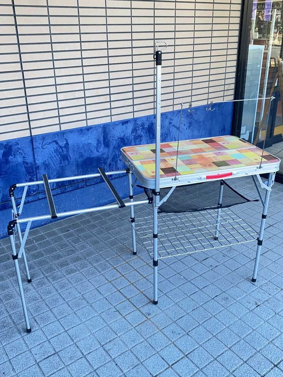 【ブランド】Coleman 【ブランドカナ】コールマン 【型番】 【程度】B 【カラー】マルチカラー 【キーワード】　　 2025/10/29 セカンドストリート鈴蘭台店 【2762】【中古】Coleman◆テーブル/2~3人用/マルチカラ...