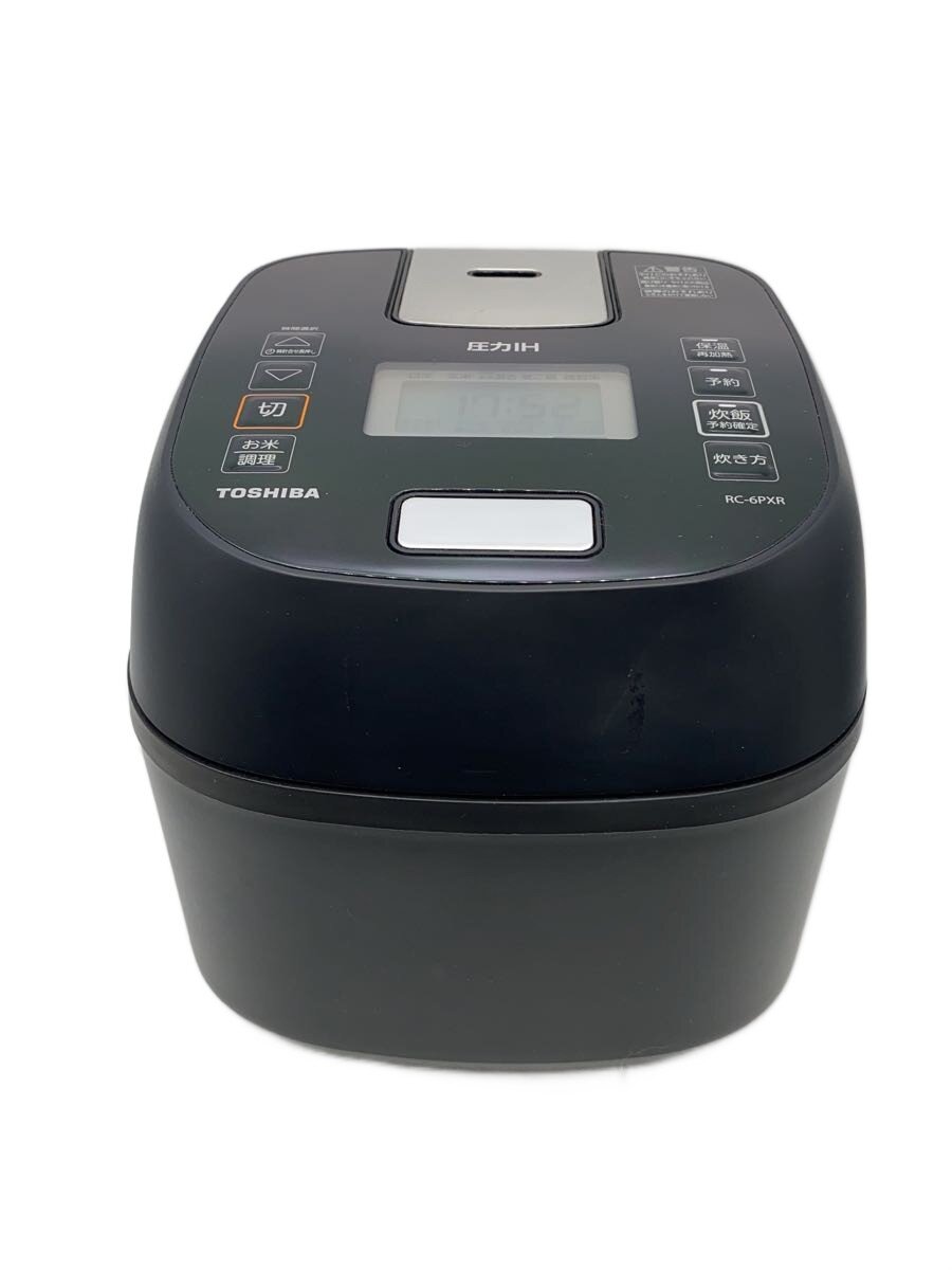 【ブランド】TOSHIBA 【ブランドカナ】トウシバ 【型番】 【程度】B 【カラー】 【キーワード】　　 2025/11/11 セカンドストリート直方店 【3629】【中古】TOSHIBA◆炊飯器 RC-6PXR(K)【家電・ビジュアル・...