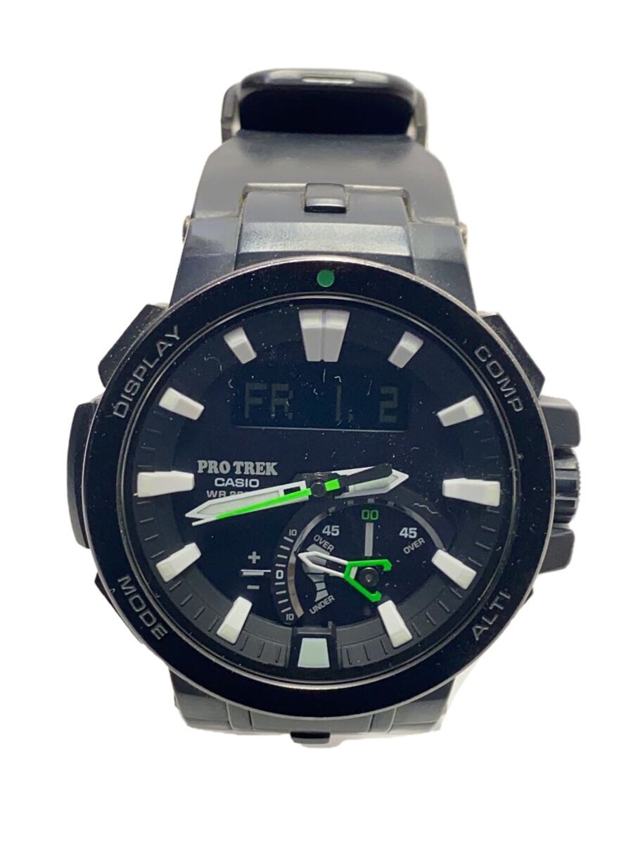 【ブランド】CASIO 【ブランドカナ】カシオ 【型番】 【程度】B 【サイズ】 【メインカラー】ブラック 【素材・生地】ラバー 【キーワード】　　　/ 2025/05/13 セカンドストリート千歳店【2948】【中古】CASIO◆ソーラー...
