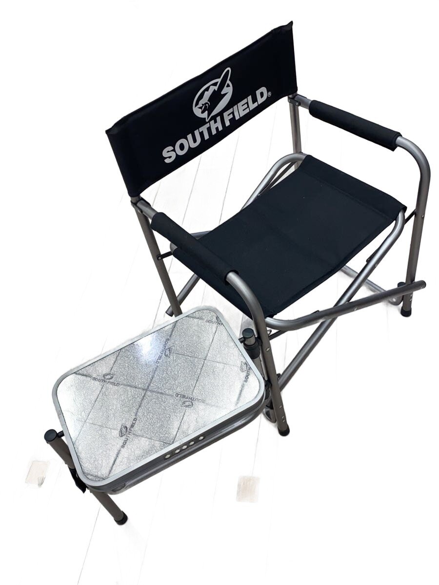 【ブランド】SOUTH FIELD 【ブランドカナ】サウスフィールド 【型番】 【程度】B 【カラー】ブラック 【キーワード】　　 2025/12/03 セカストアウトドア上越店 【2968】【中古】SOUTH FIELD◆チェア/1人用/...