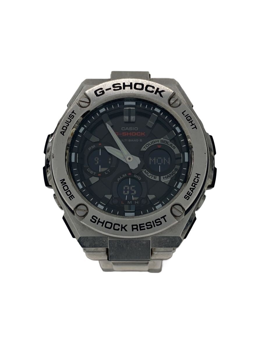 【ブランド】CASIO 【ブランドカナ】カシオ 【型番】 【程度】B 【サイズ】 【メインカラー】シルバー 【素材・生地】 【キーワード】　　 2025/09/08 セカンドストリート深谷店【3269】【中古】CASIO◆ソーラー腕時計・G...