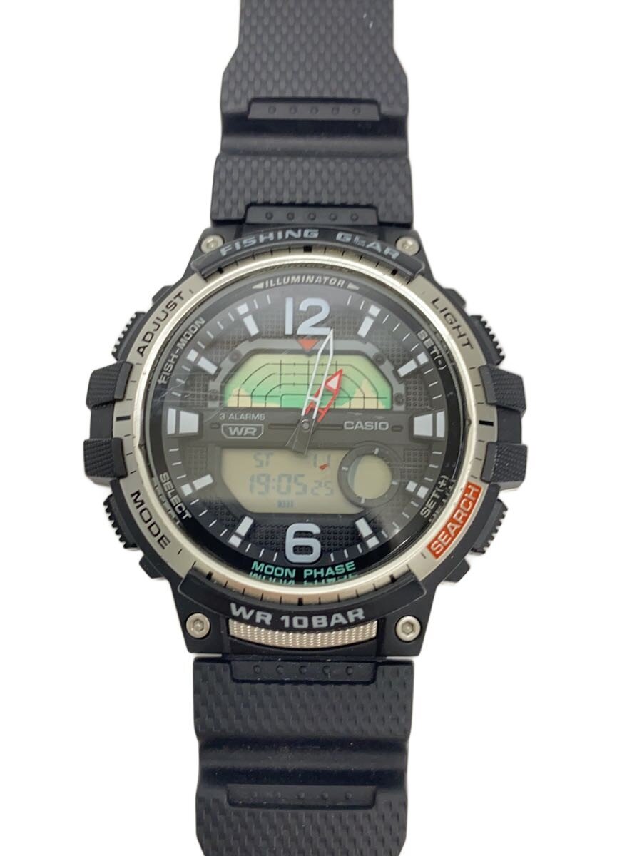 【ブランド】CASIO 【ブランドカナ】カシオ 【型番】 【程度】B 【サイズ】 【メインカラー】ブラック 【素材・生地】ラバー 【キーワード】　　 2025/09/09 セカンドストリート八事店【3381】【中古】CASIO◆クォーツ腕時...