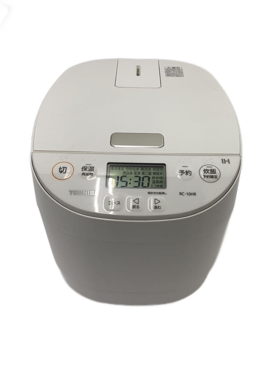 【ブランド】TOSHIBA 【ブランドカナ】トウシバ 【型番】 【程度】B 【カラー】 【キーワード】　　 2026/04/24 セカンドストリート熊本健軍店 【2057】【中古】TOSHIBA◆炊飯器 RC-10HR(W)【家電・ビジュア...